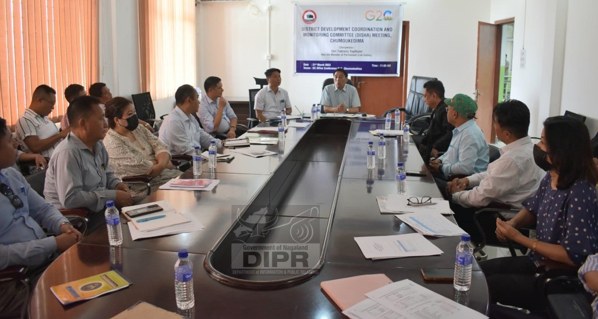 DISHA MEETING HELD AT CHUMOUKEDIMA | DIPR Nagaland-Department of Information & Public Relations ...